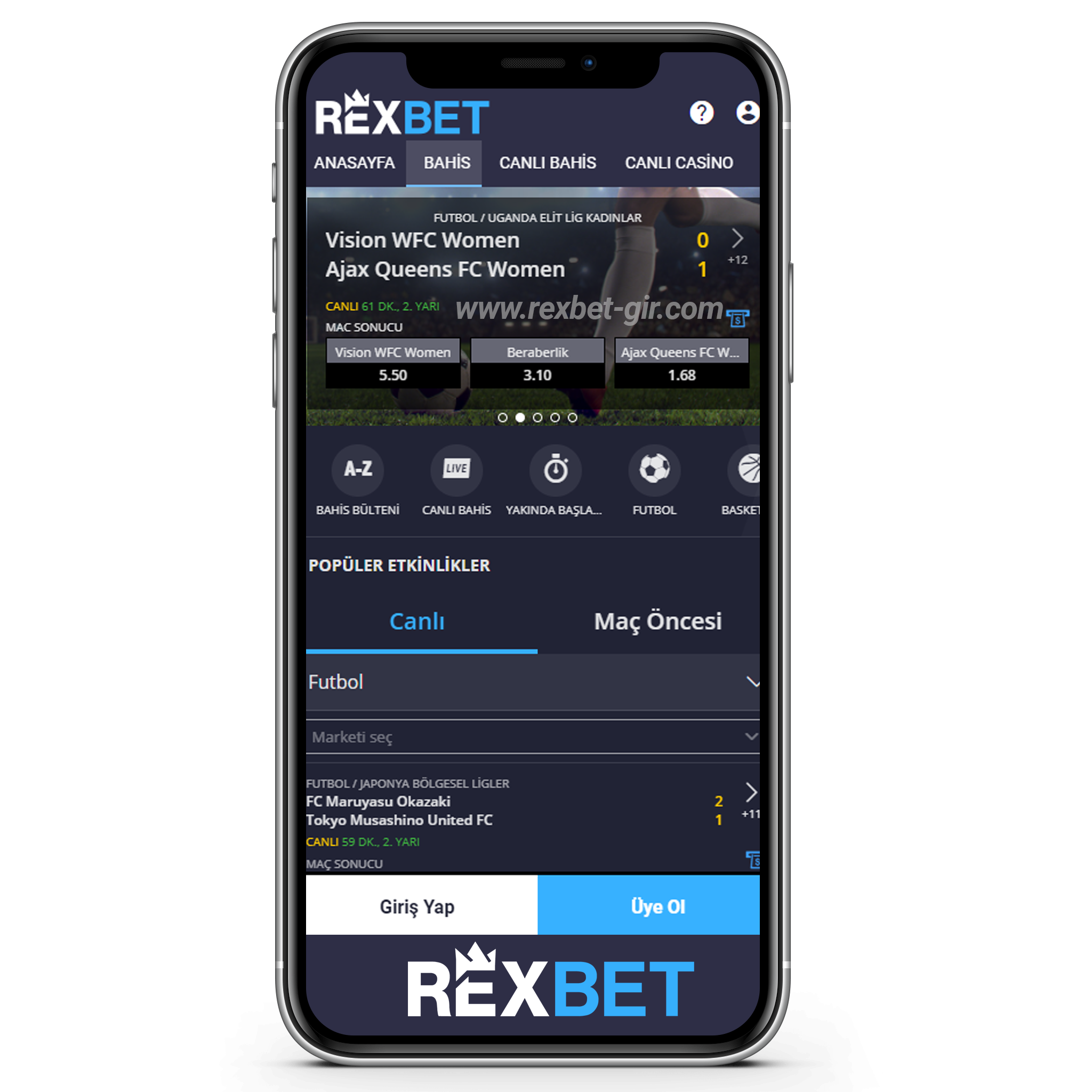 Rexbet Giriş - Online Bahis ve Casino Sitesi Rexbet Güncel